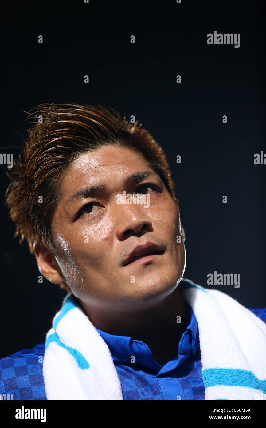 Kawasaki Todoroki Stadium, Kanagawa, Japan. 9th Aug, 2014. Yoshito ...