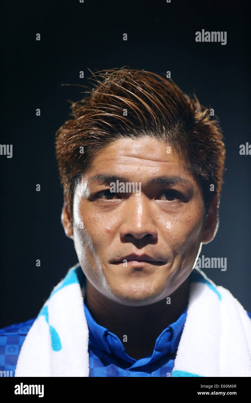 Kawasaki Todoroki Stadium, Kanagawa, Japan. 9th Aug, 2014. Yoshito ...