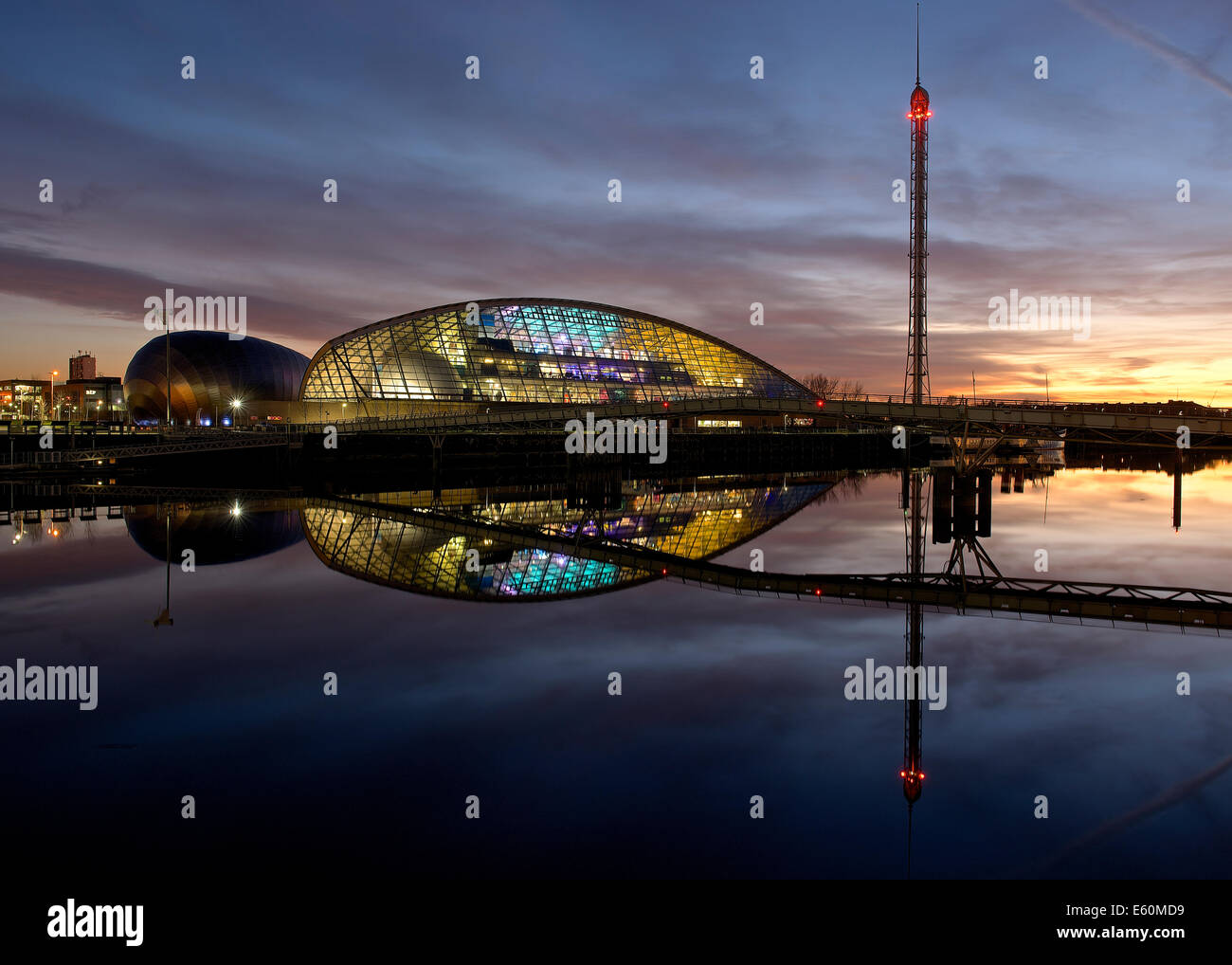 Glasgow imax at glasgow science centre hi-res stock photography and ...
