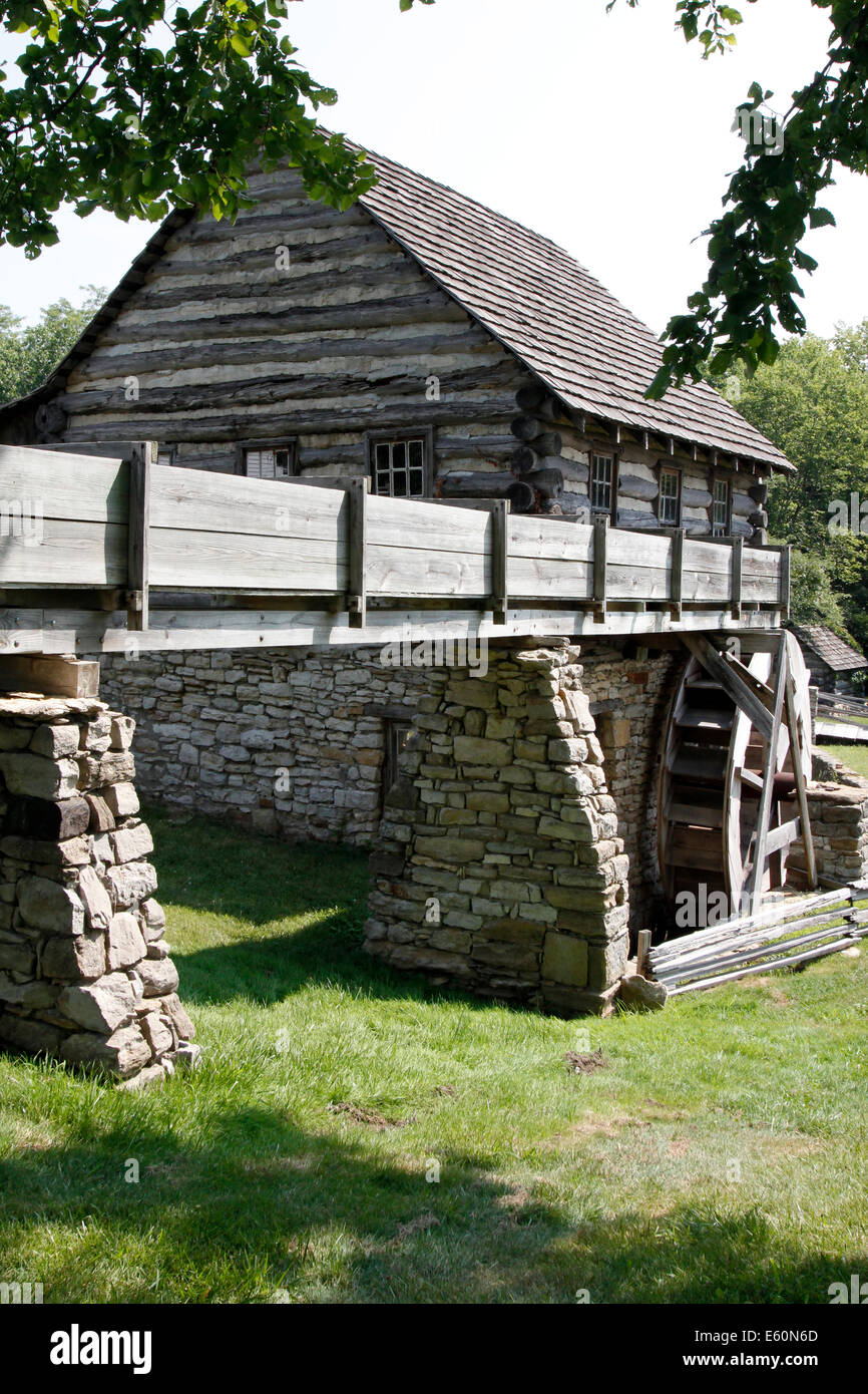 Old stone grinding wheel hi-res stock photography and images - Alamy
