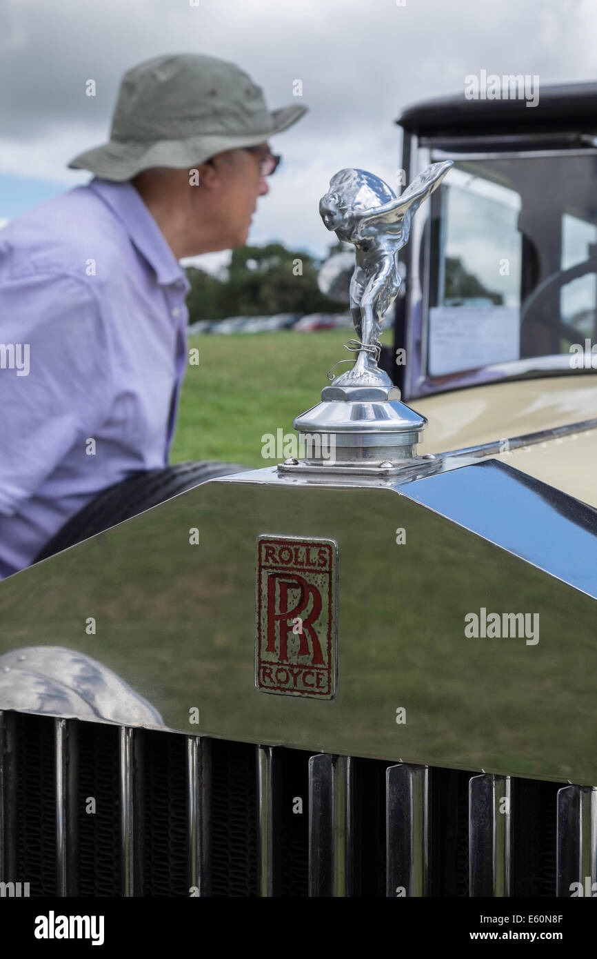 Rolls royce car man hi-res stock photography and images - Alamy