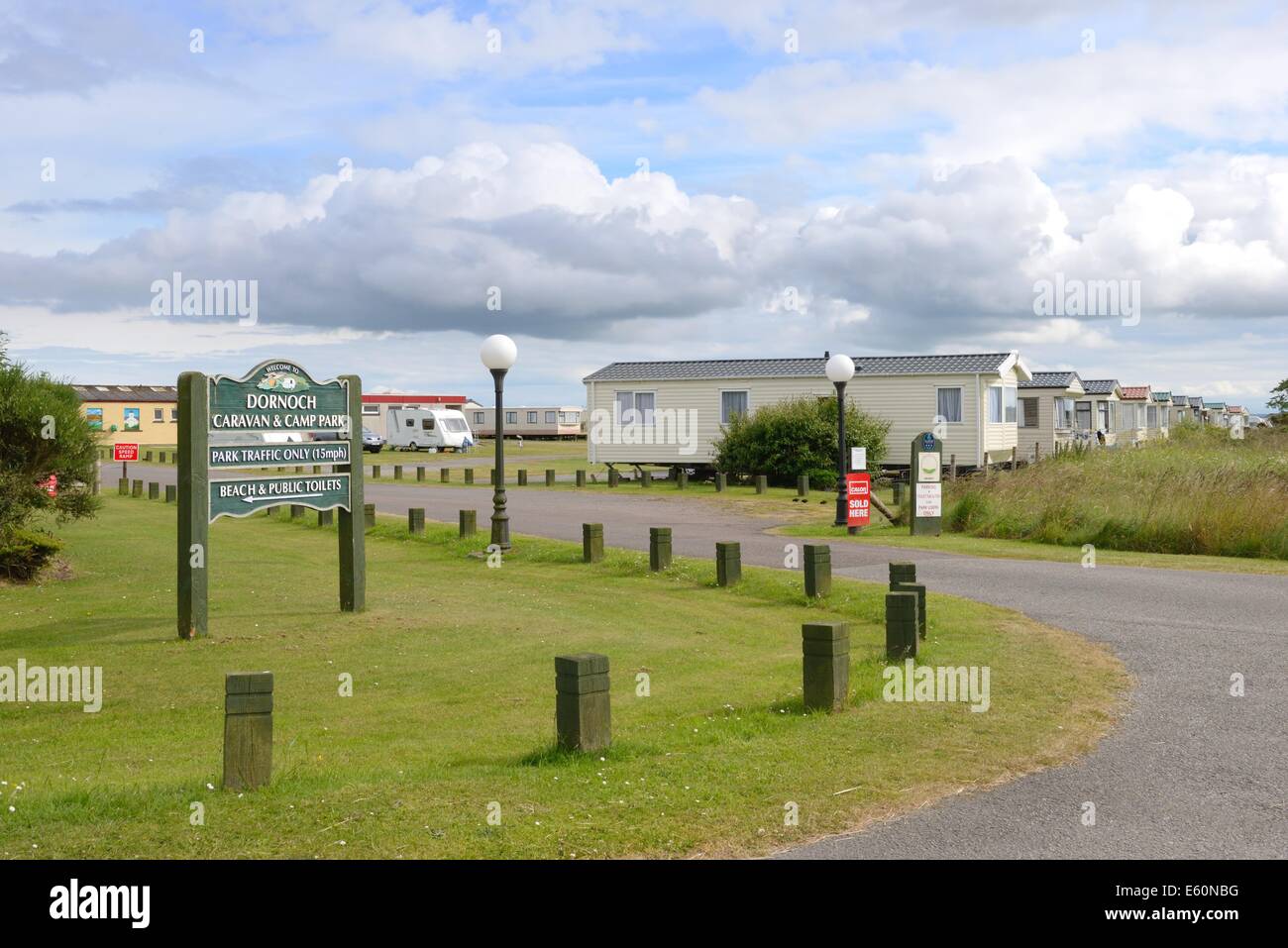 Caravan park sign hi-res stock photography and images - Alamy