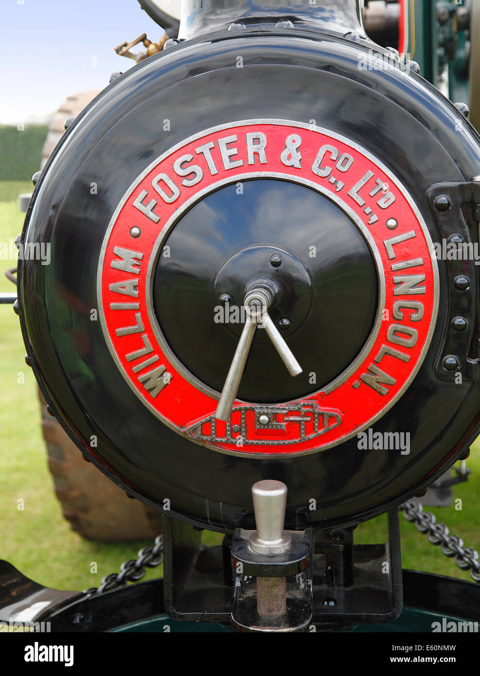 VINTAGE TRACTION ENGINE BUILT BY FOSTER AND COMPANY OF LINCOLN. ENGLAND ...