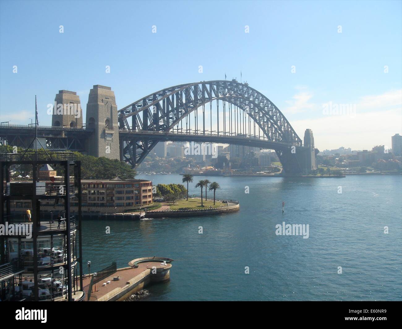 Sydney Harbour Bridge from Darling Harbour Stock Photo - Alamy