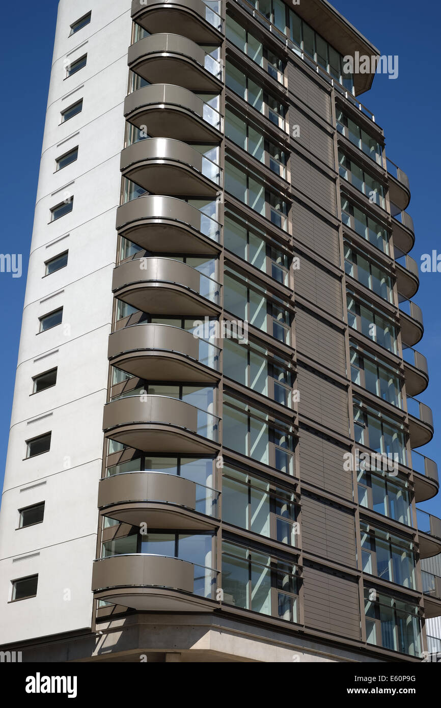 New Apartments Nottingham One 2014 Stock Photo - Alamy