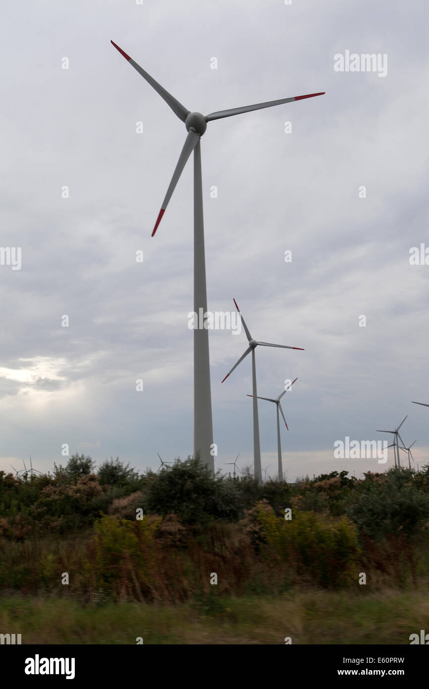 Windmill turbines electric power hi-res stock photography and images ...