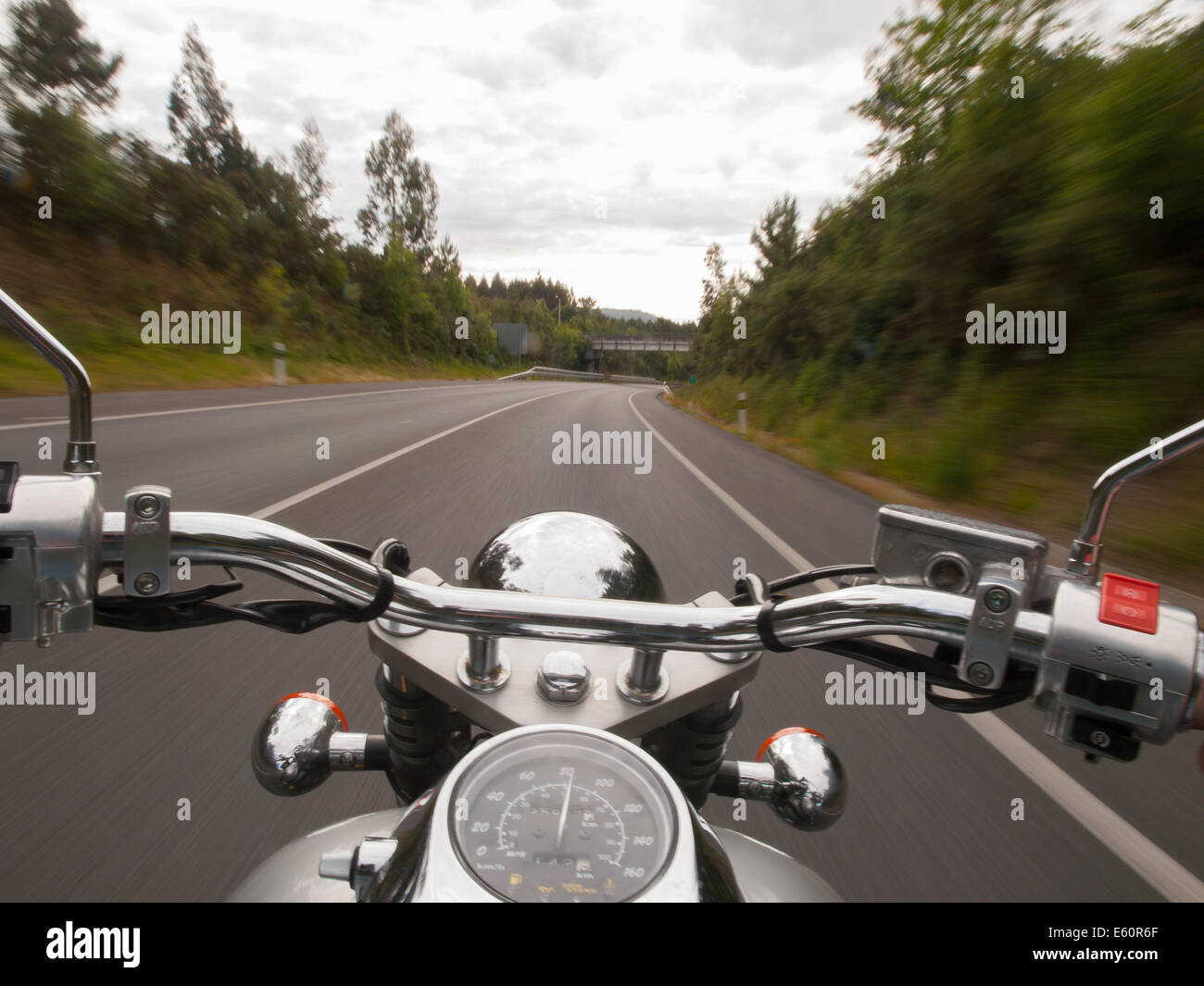 Driving vehicle motorcycle on road hi-res stock photography and images ...