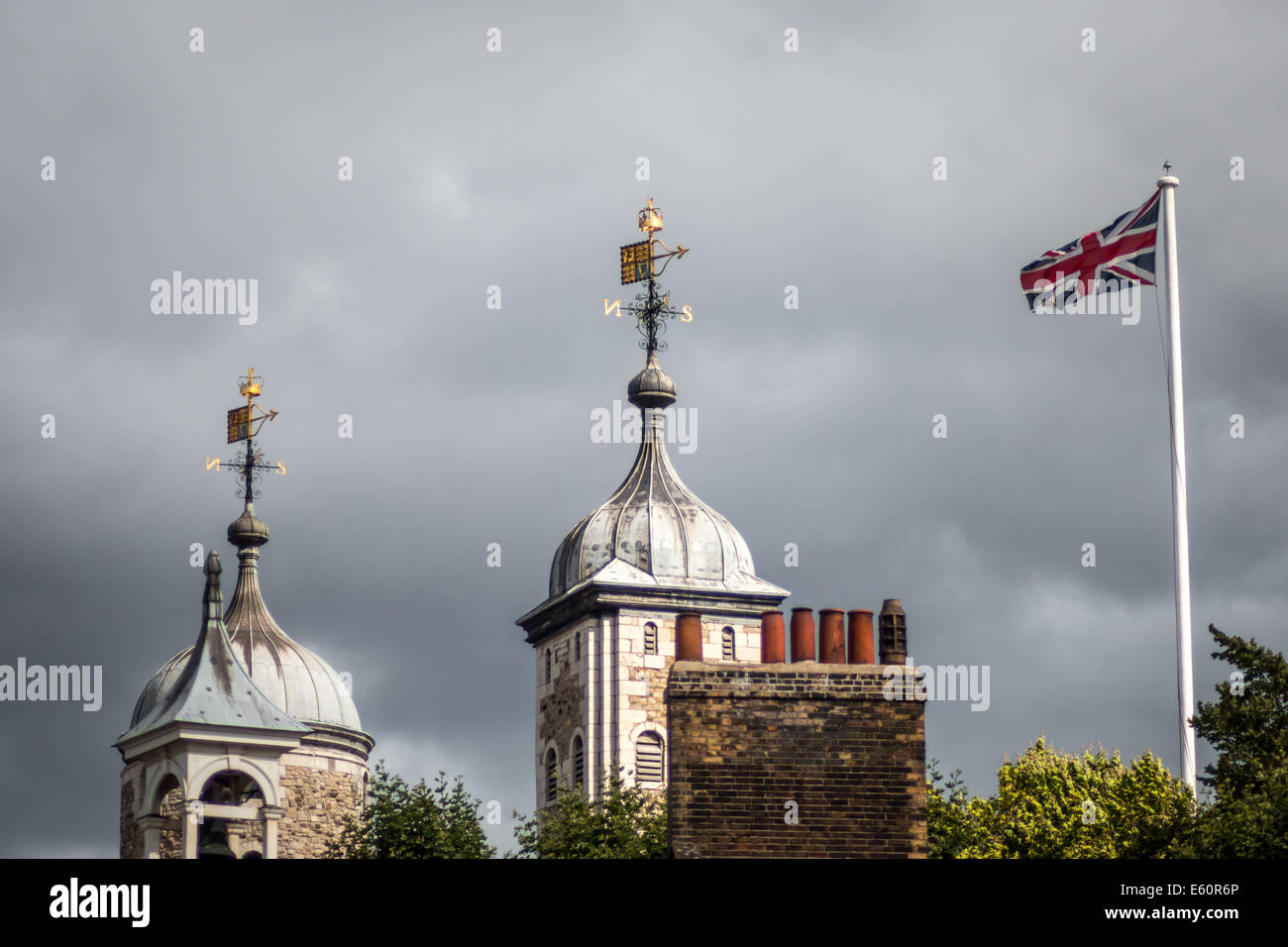 Tower Of London British Flag High Resolution Stock Photography and ...