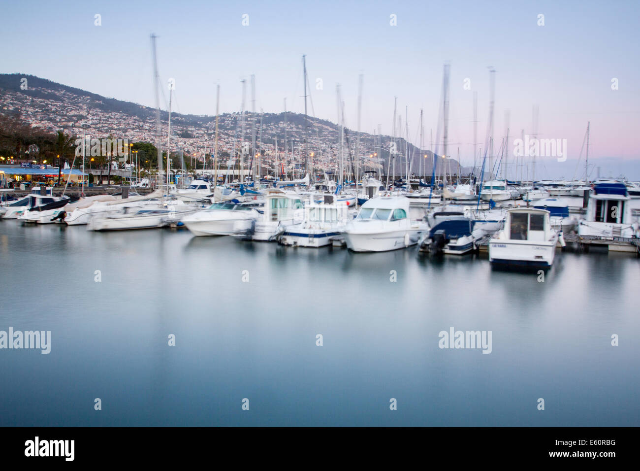 Port of Funchal, Madeira, Portugal Stock Photo - Alamy