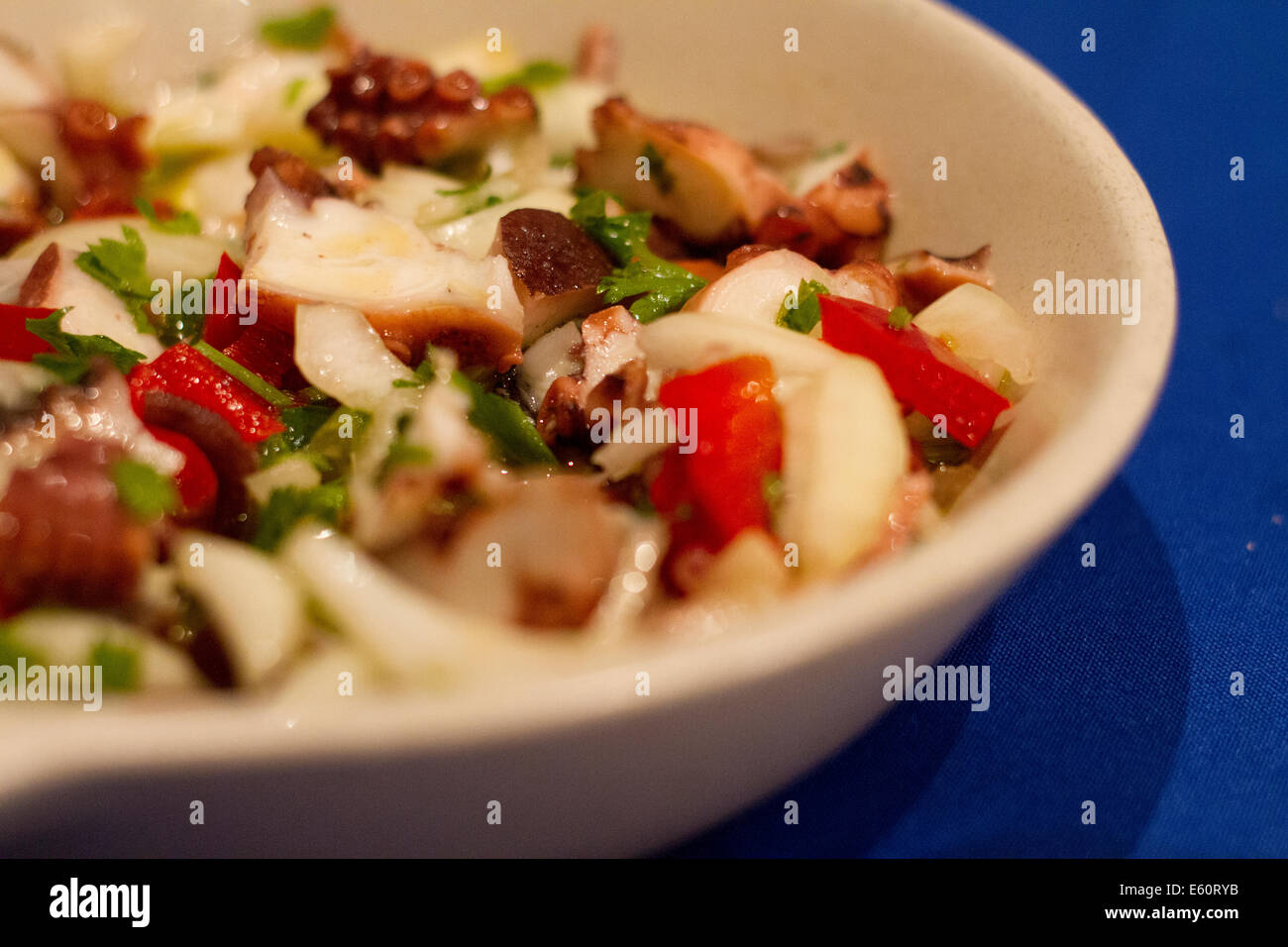 Octopus salad portugal hi-res stock photography and images - Alamy