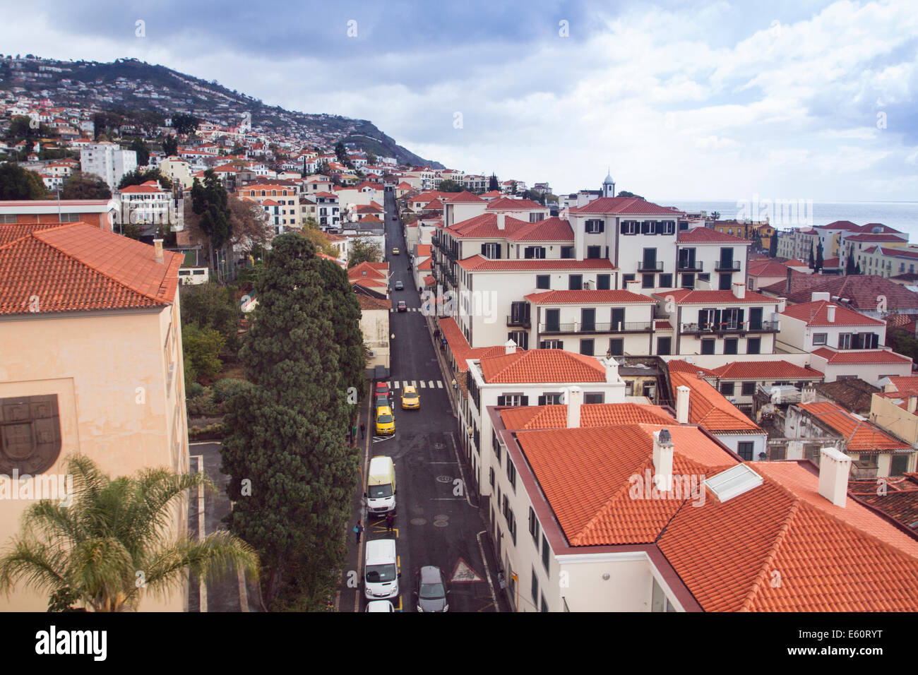 Aerial view of funchal hi-res stock photography and images - Alamy