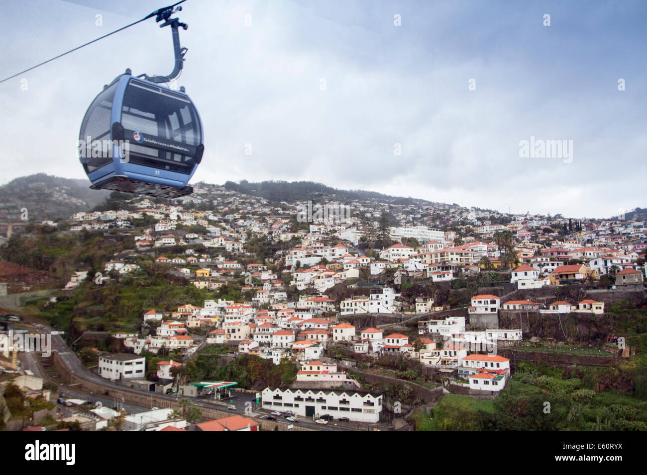 Panoramic view of Funchal, Madeira, Portugal Stock Photo - Alamy