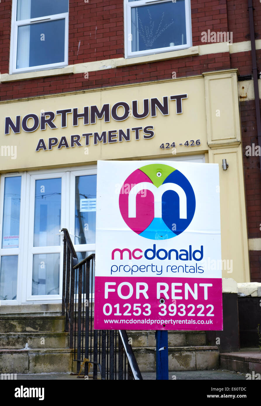 Northmount apartments in blackpool hi-res stock photography and images ...