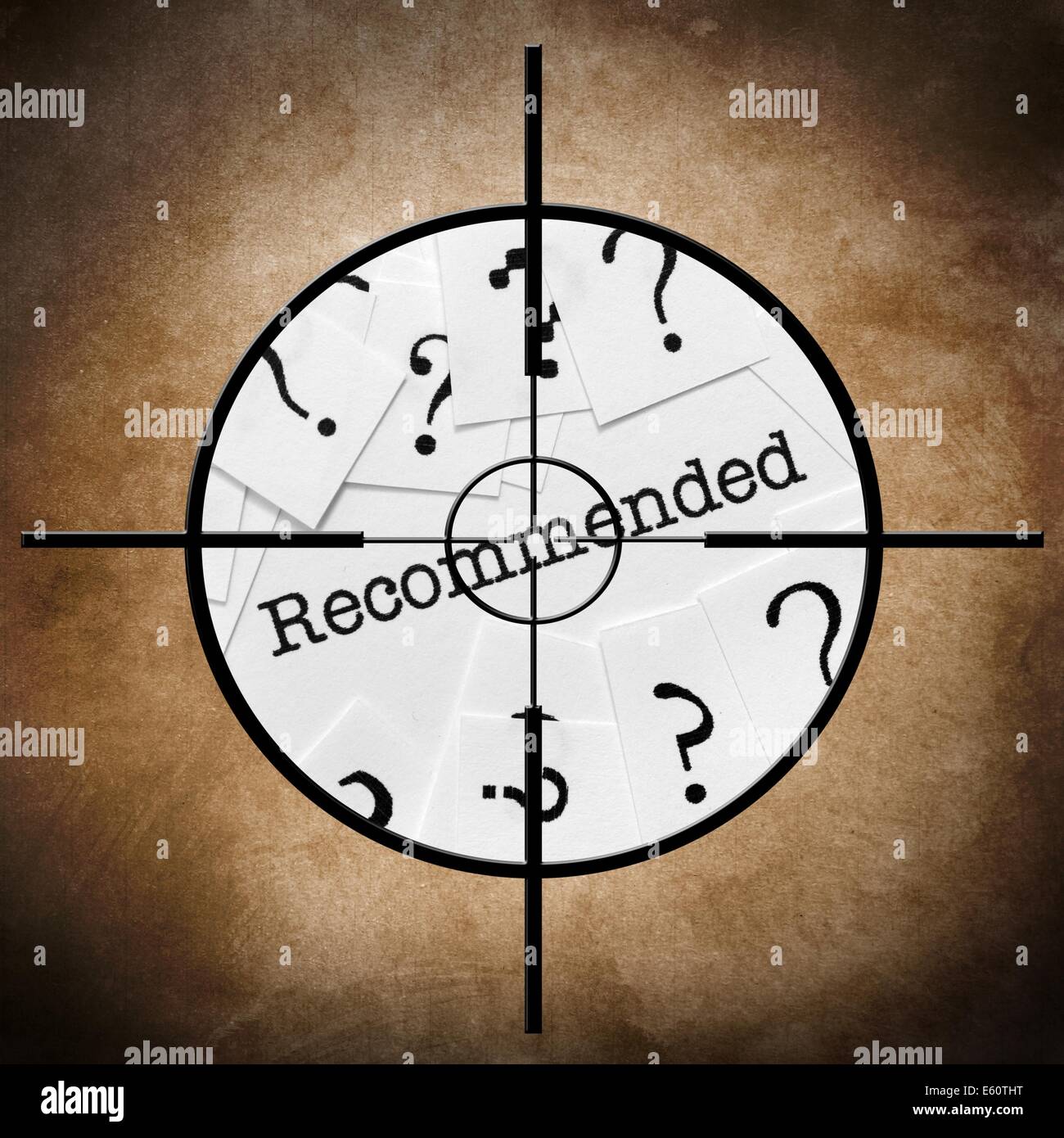 Hand pointing target icon hi-res stock photography and images - Alamy