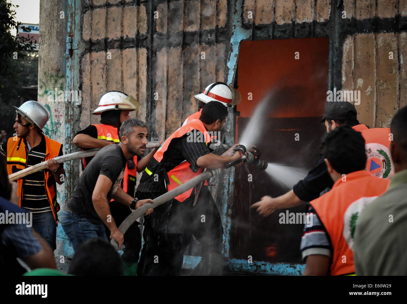 Gaza City, Gaza Strip, Palestinian Territory. 11th Aug, 2014 ...