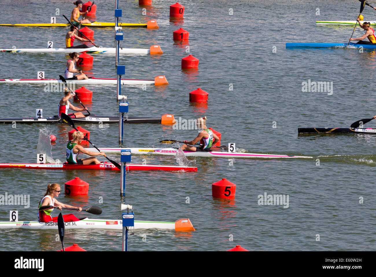 Icf canoe sprint world championships hi-res stock photography and ...