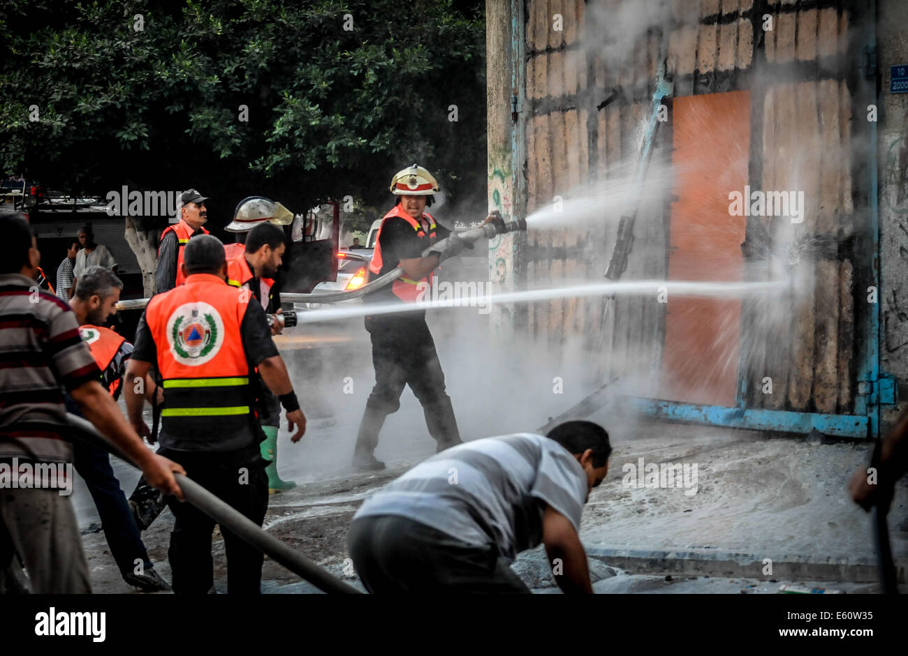 Gaza City, Gaza Strip, Palestinian Territory. 11th Aug, 2014 ...