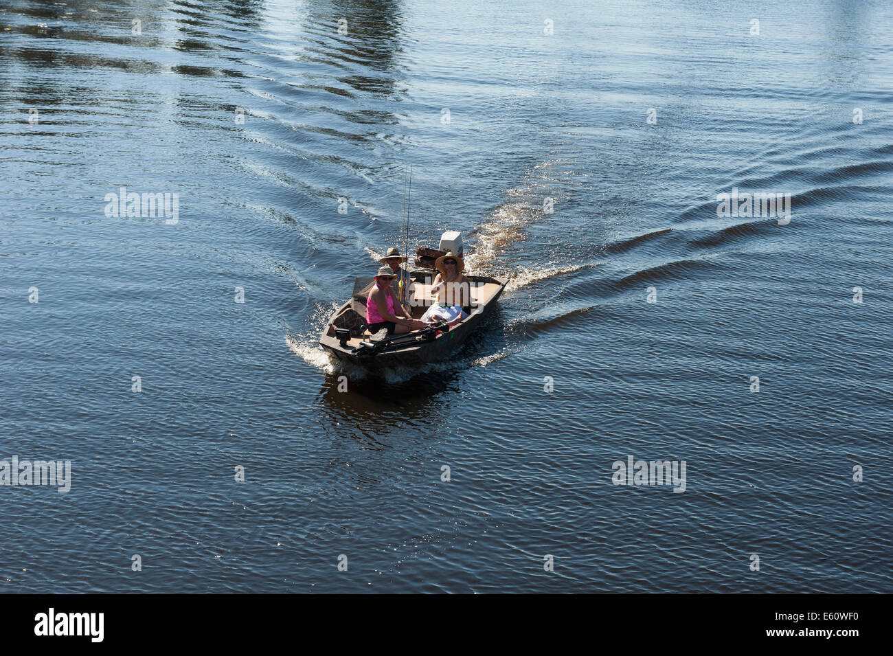 Family enjoying boating lake hi-res stock photography and images - Alamy
