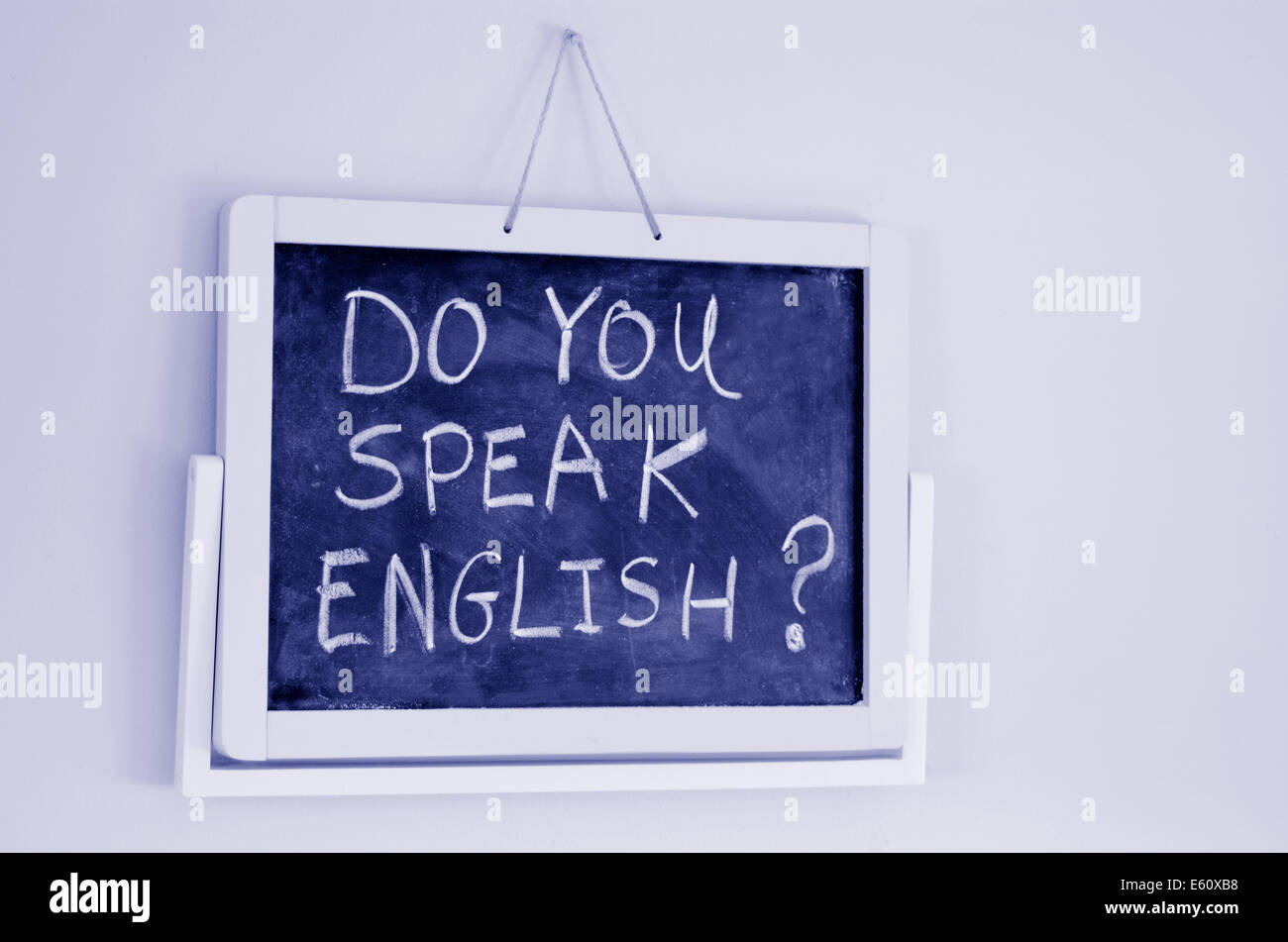 English Blackboard Lesson High Resolution Stock Photography and Images ...