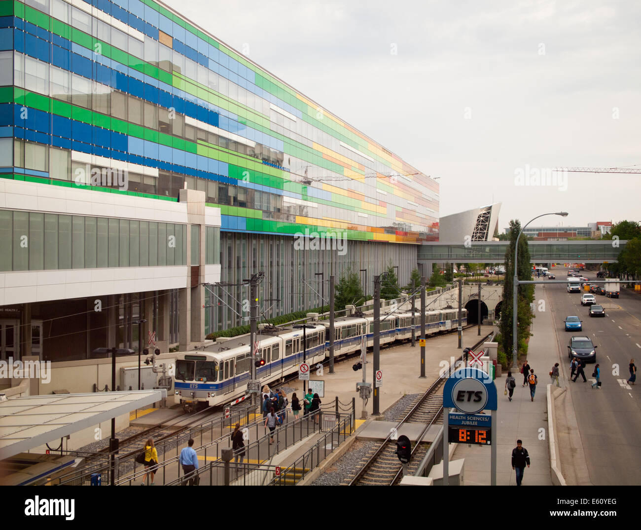 Edmonton transit edmonton lrt hi-res stock photography and images - Alamy