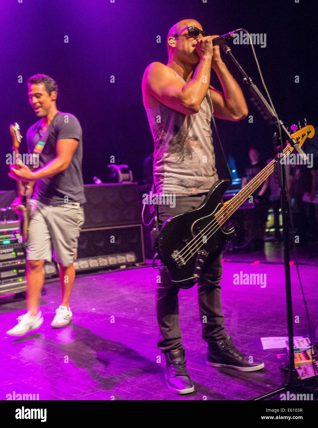 Detroit, MI, USA. 19th July, 2014. The band Pepper performs at The ...