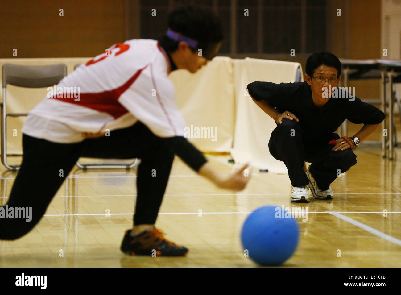 Ariake Sports Center, Tokyo, Japan. 10th Aug, 2014. Referee, AUGUST 10 ...