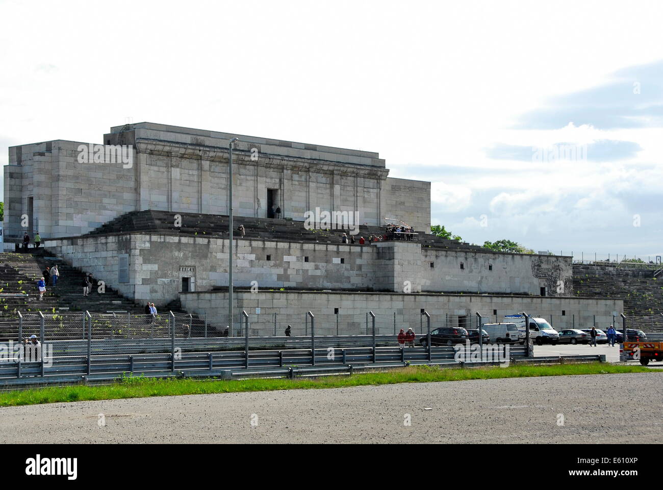 The Grandstand at the Zeppelin Field (Zeppelinfeld), the Nazi Party ...