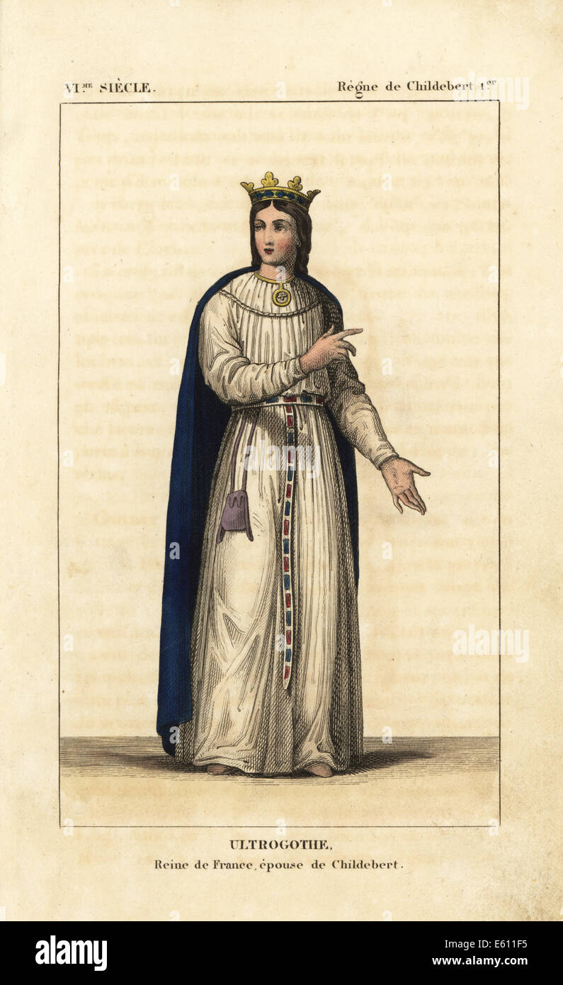 Ultragotha, Queen of the Franks, wife to Childebert I, 6th century ...