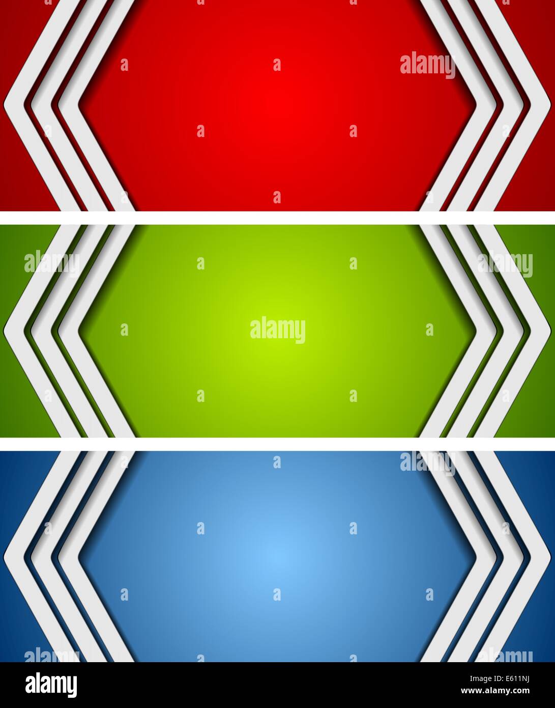 Bright tech banners. Vector design Stock Photo - Alamy