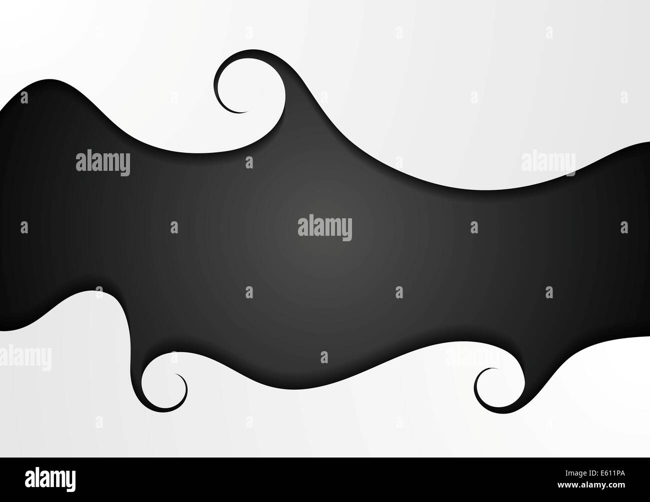 Abstract wavy concept background. Vector illustration Stock Photo - Alamy