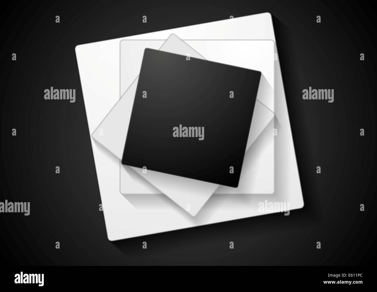 Abstract dark background. Vector squares Stock Photo - Alamy