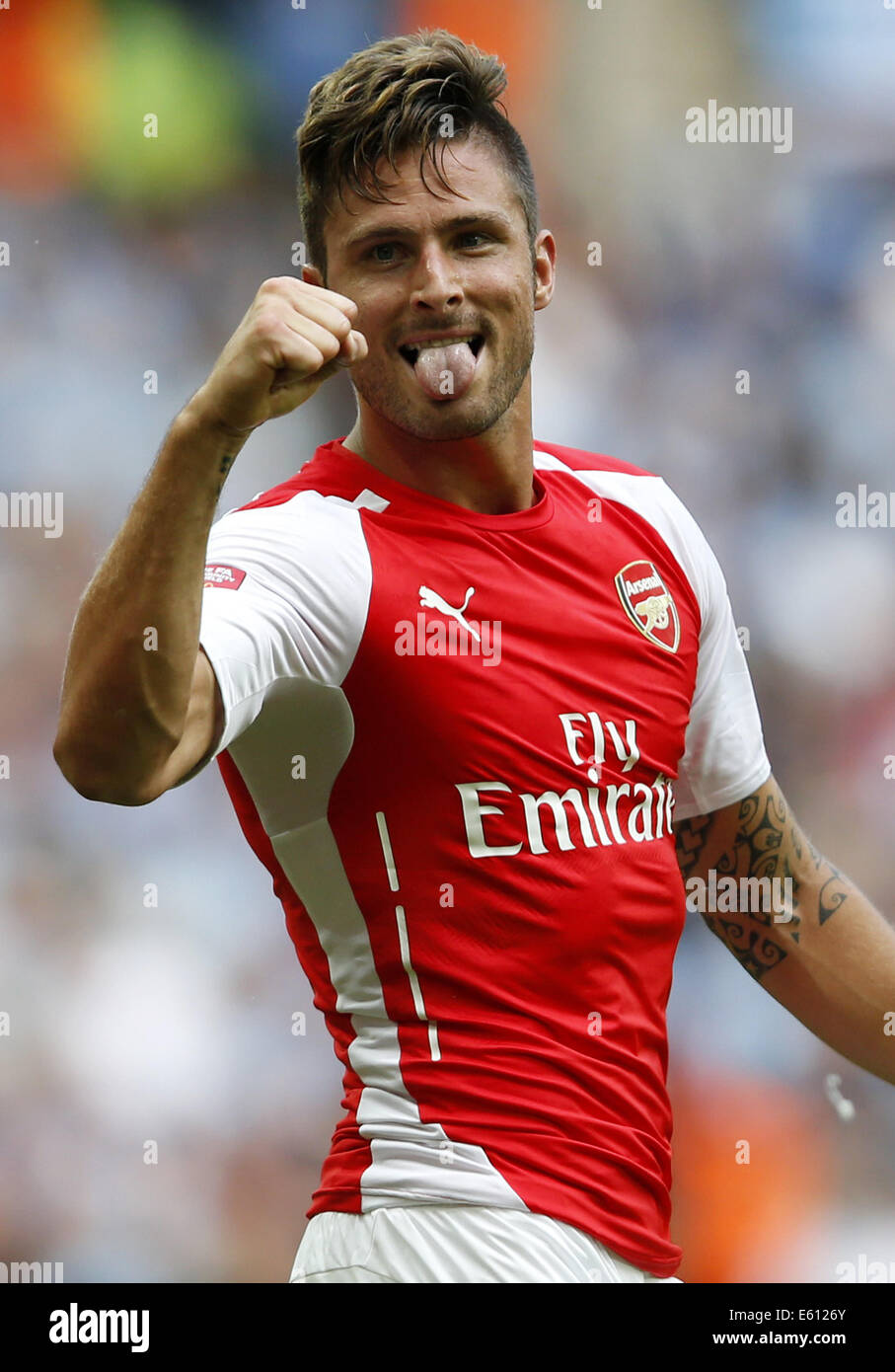 Giroud Hairstyle Arsenal