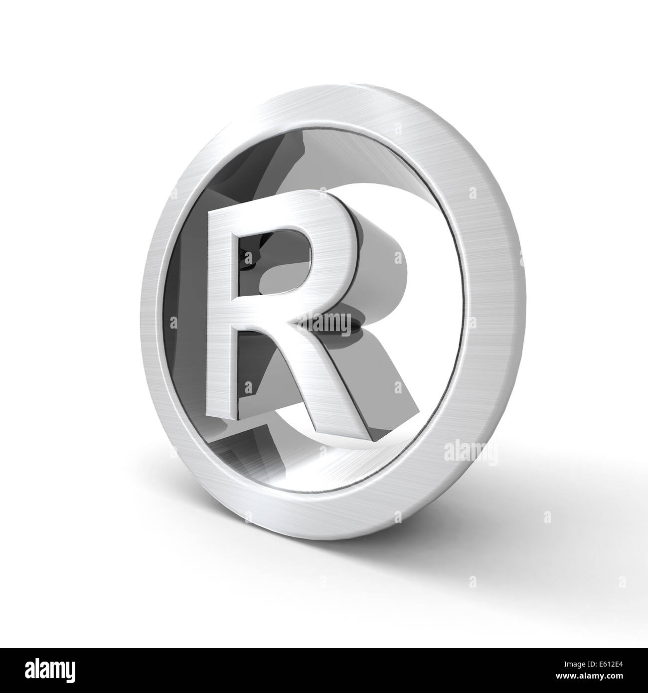 A silver register symbol with white background Stock Photo - Alamy