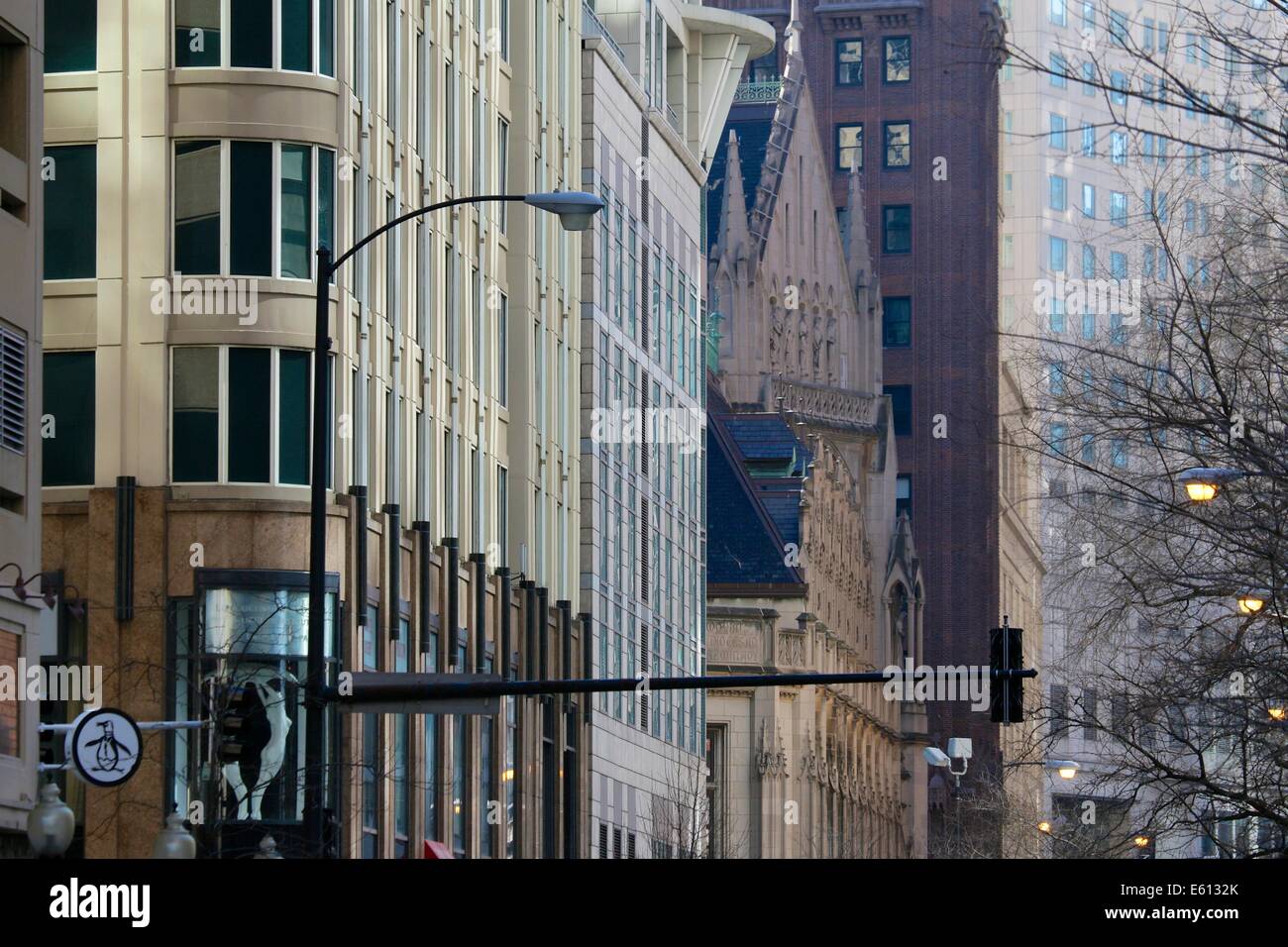 Chicago rush street hi-res stock photography and images - Alamy