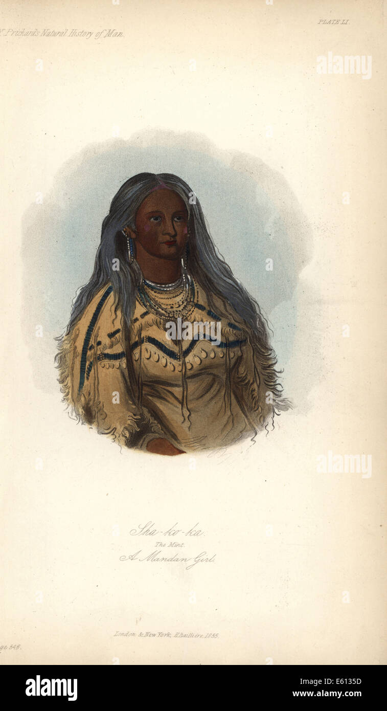 Mandan tribe hi-res stock photography and images - Alamy