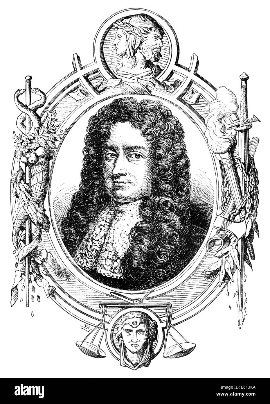 Laurence Hyde, 1st Earl of Rochester, 1641-1711, an English statesman ...