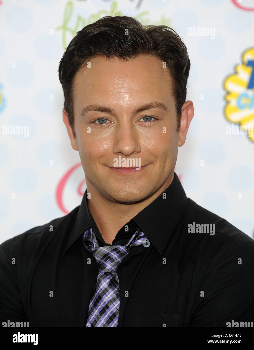 Los Angeles, California, USA. 10th Aug, 2014. Jonathan Sadowski arrives ...