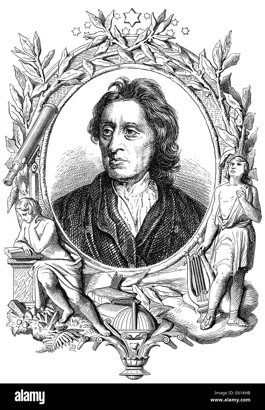 John locke 1632 1704 english philosopher hi-res stock photography and images - Alamy