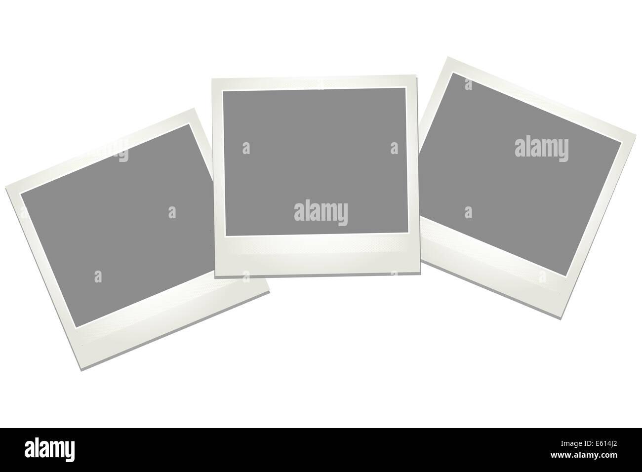 Blank polaroids vector Cut Out Stock Images & Pictures - Alamy