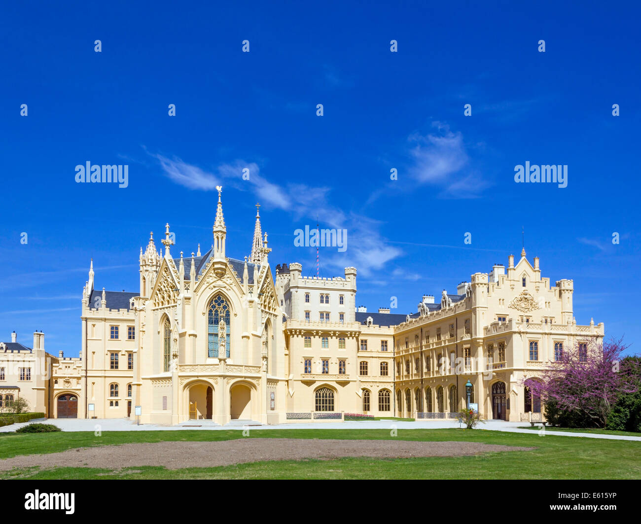 Lednice Castle, UNESCO World Heritage Site, Breclav district ...