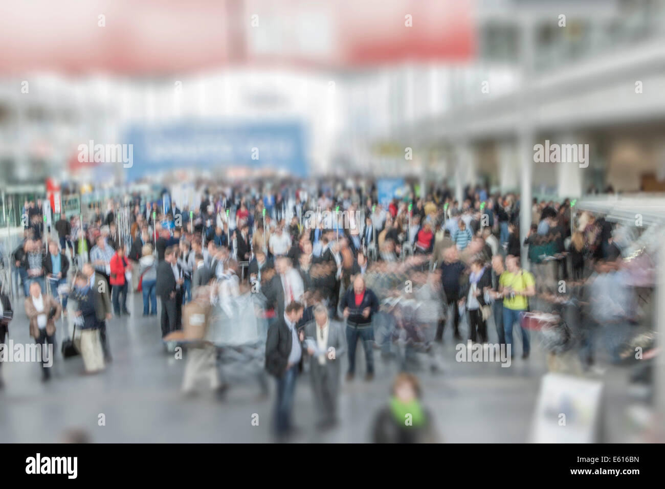 Big crowd hall hi-res stock photography and images - Alamy
