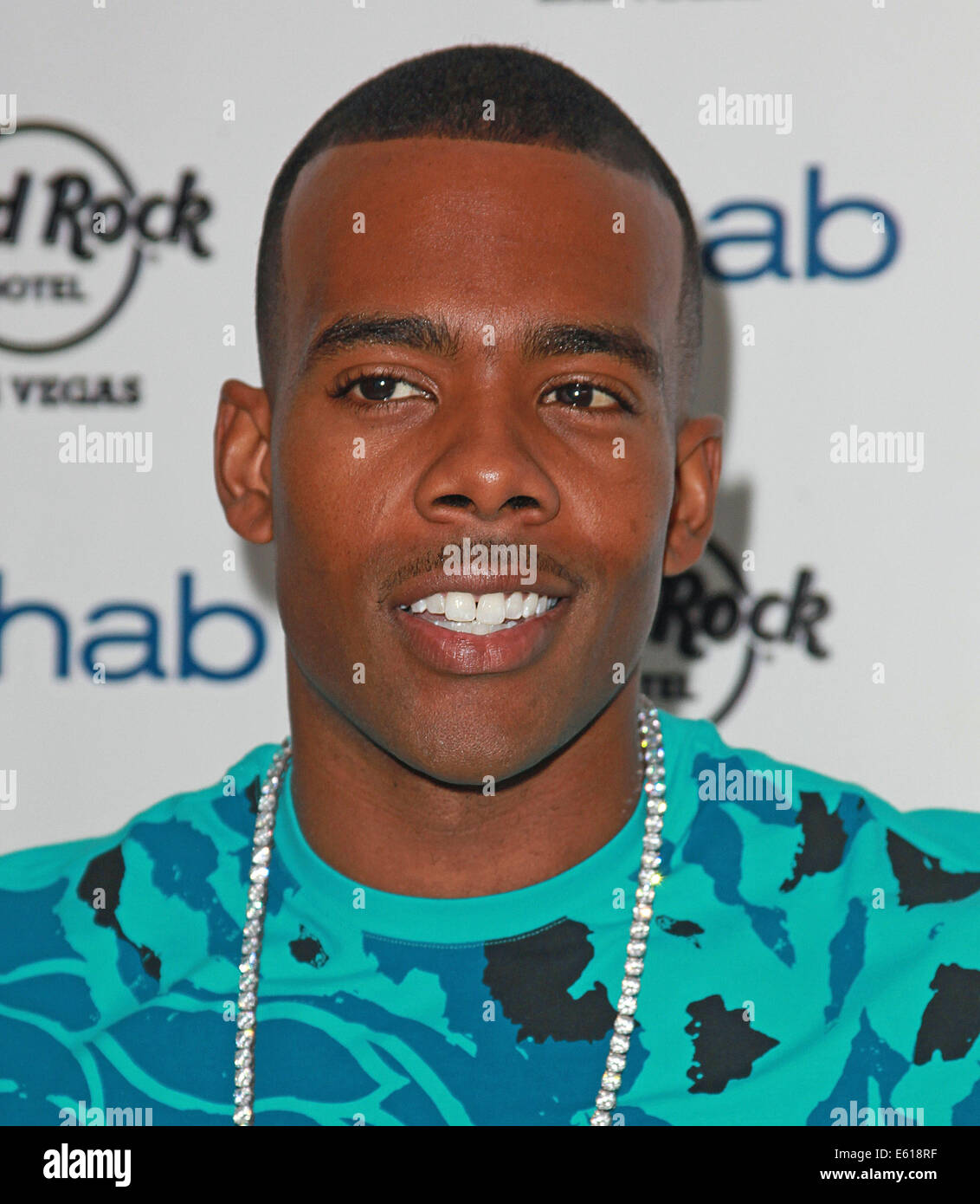 Las Vegas, Nevada, USA. 11th Aug, 2014. R & B singer Mario arrives for ...