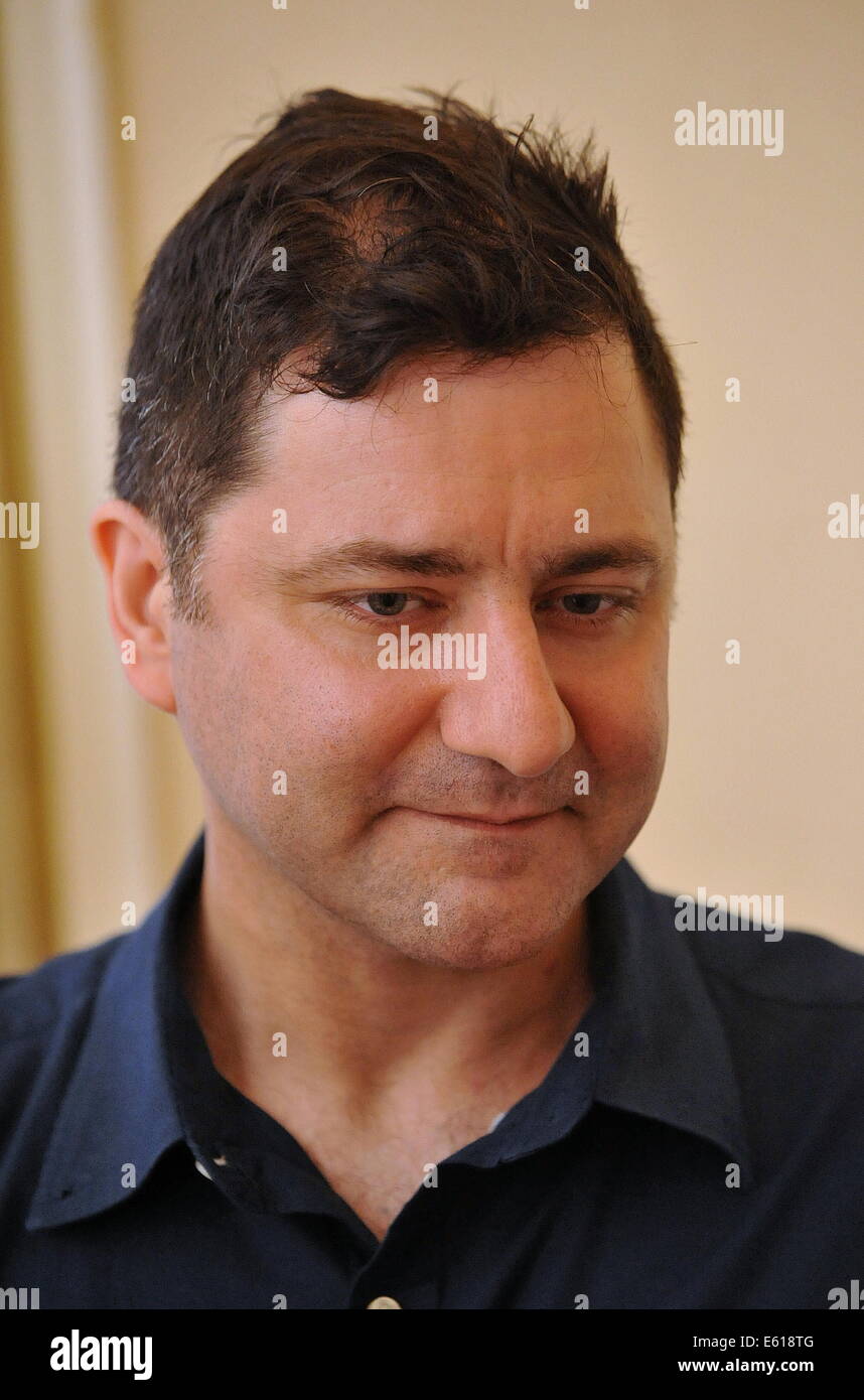 Brno, Czech Republic. 10th Aug, 2014. American guitarist Kevin ...