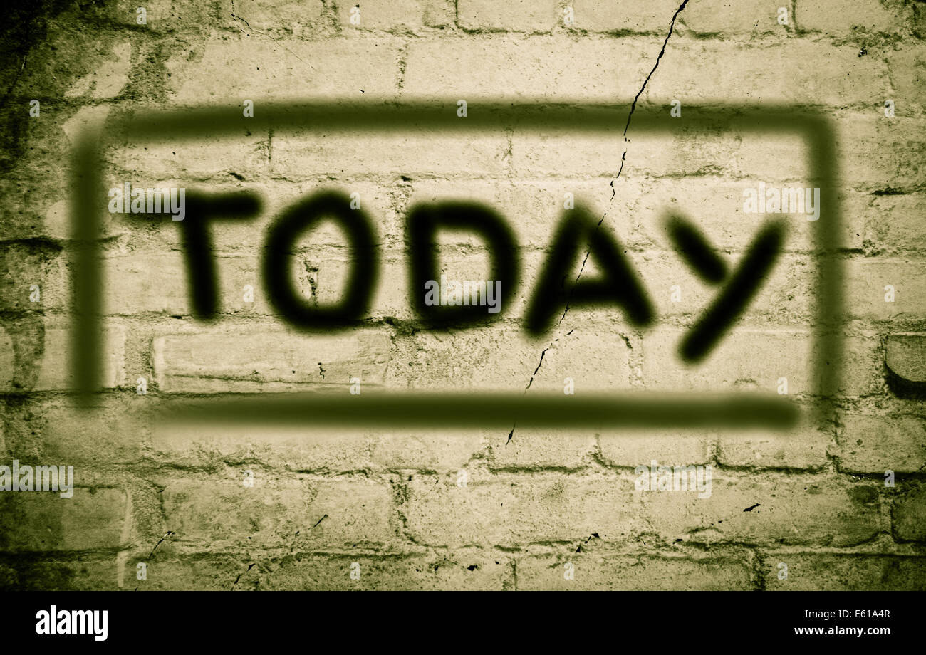 Today letters hi-res stock photography and images - Alamy