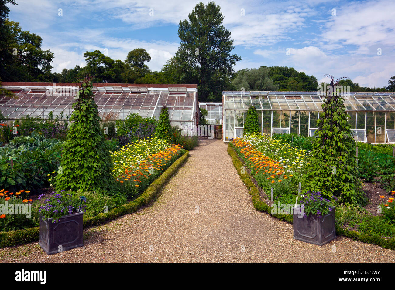 Victorian kitchen garden hi-res stock photography and images - Alamy