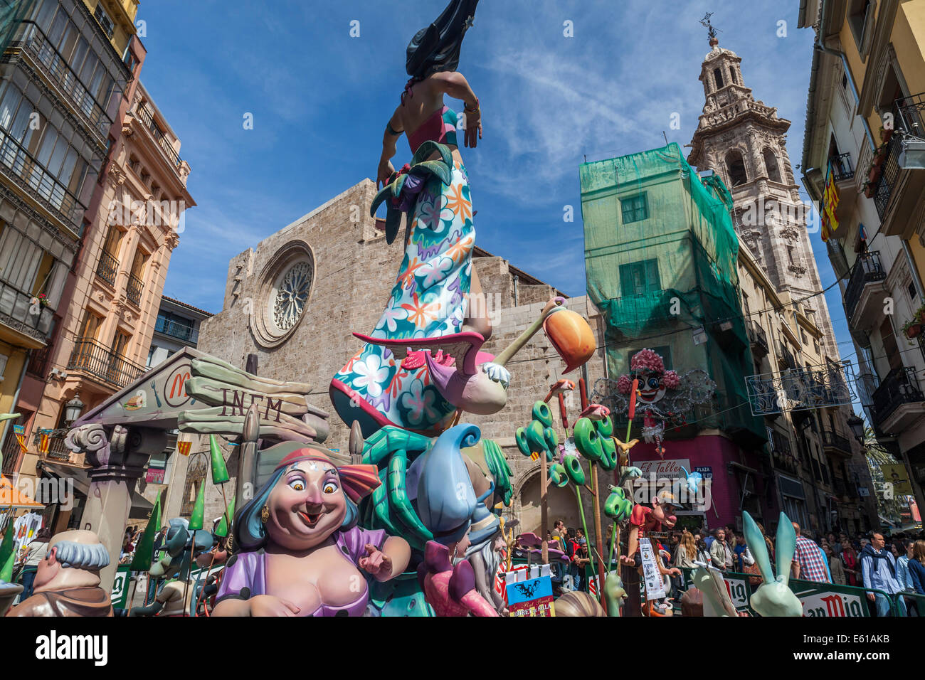 Valencia fallas espagne hi-res stock photography and images - Alamy