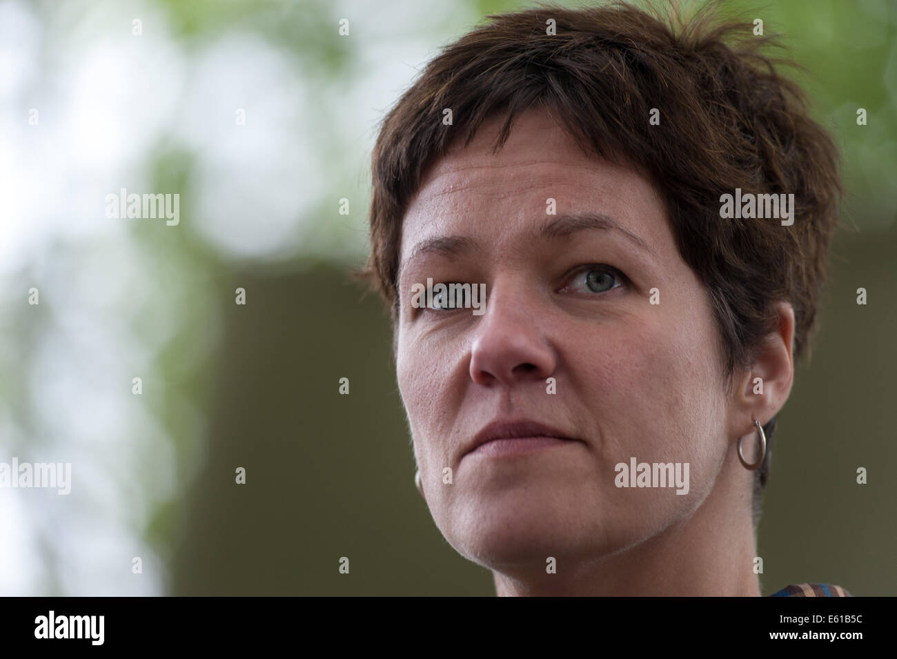 British novelist Rachel Seiffert attending the Edinburgh International ...