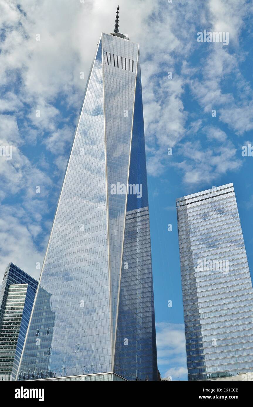 One World Trade Center (OWTC) in Manhattan, New York, stands as a ...