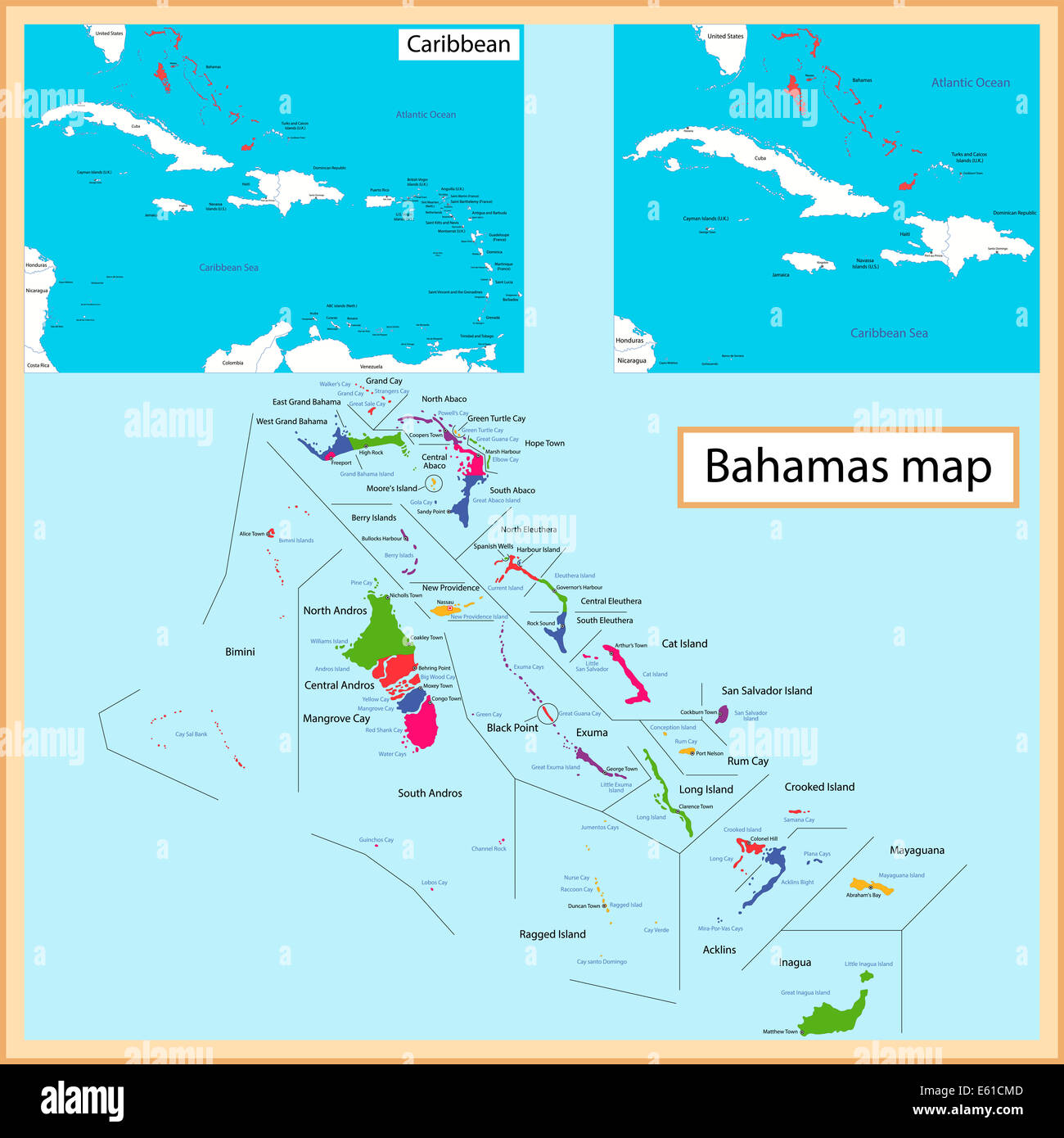 Bahamas detailed hi-res stock photography and images - Alamy