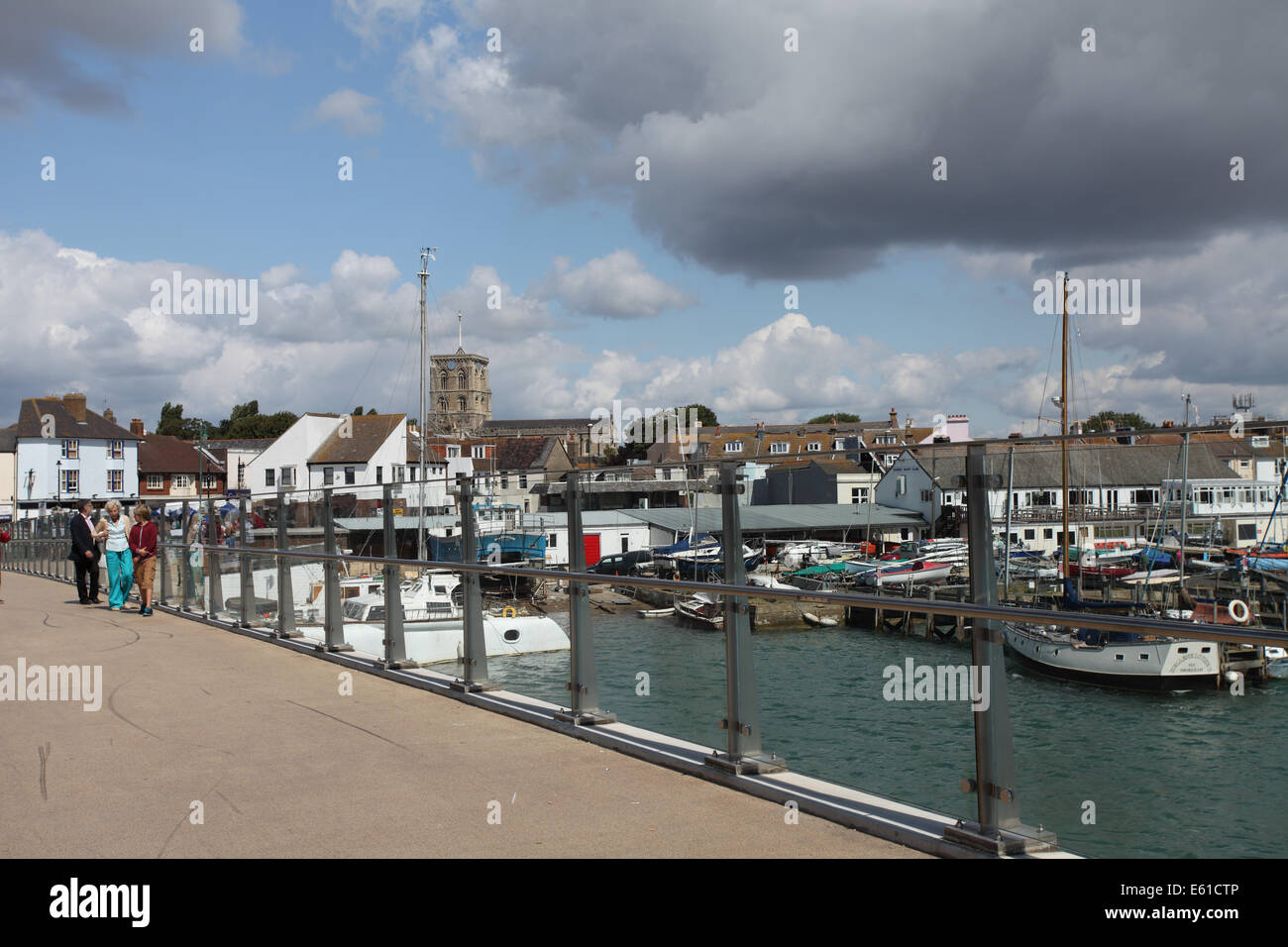 The new Adur Ferry Bridge, Shoreham-by-Sea, West Sussex Stock Photo - Alamy